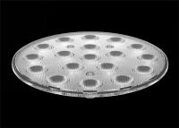 China 3030 Chips PMMA LED Lens 18-in-1 with 24° Narrow Beam Angle for Spotlights - 66.5×6.4mm Dimensions for sale