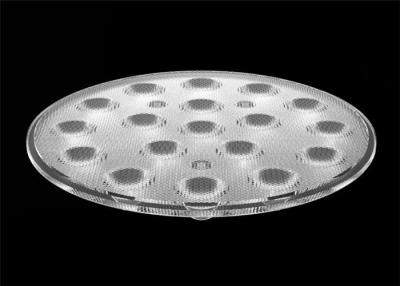 China 3030 Chips PMMA LED Lens 18-in-1 with 24° Narrow Beam Angle for Spotlights - 66.5×6.4mm Dimensions for sale