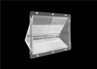 China PC LED Lens SMD 3030 Transparent 300mm WallPack Cover with 93% Transmittance and 90℃ Temperature Rating for sale