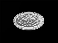 China 120 Degree PC LED Lens for High Bay Light D110xH6.8mm 93% Transmittance for sale