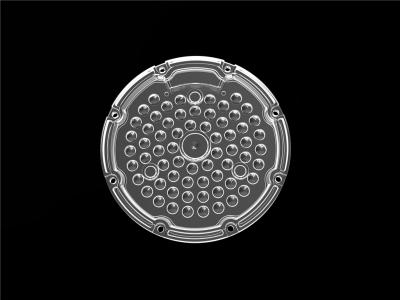 China 120 Degree PC LED Lens for High Bay Light D110xH6.8mm 93% Transmittance for sale