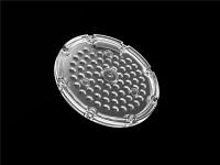 China 120 Degree PC LED Lens for High Bay Light D110xH6.8mm 93% Transmittance for sale