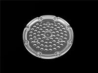 China 120 Degree PC LED Lens for High Bay Light D110xH6.8mm 93% Transmittance for sale