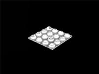 China Wear - Resistant LED Diffuser Lens / High Brightness Multi LED Lens for sale