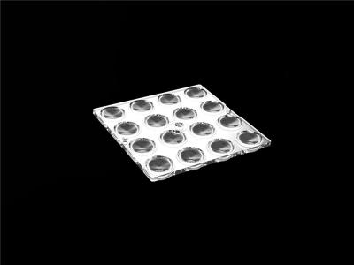 China OEM Service Small LED Lamp Lens / 90 Degree PC Angle Smd LED Lens for sale