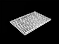 China High Optical Efficiency LED Optics Lenses For Wide Area Street Lighting for sale