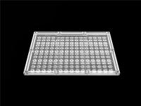 China High Optical Efficiency LED Optics Lenses For Wide Area Street Lighting for sale