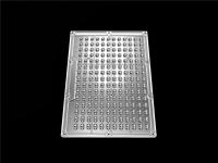 China High Optical Efficiency LED Optics Lenses For Wide Area Street Lighting for sale