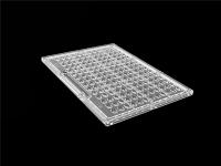 China High Optical Efficiency LED Optics Lenses For Wide Area Street Lighting for sale