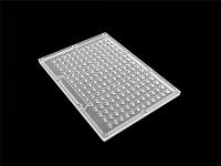 China Brightness Circular LED Multi Lens , COB LED Lens With PCB Board 90 Degree for sale