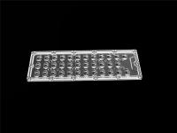 China 5mm Silicone LED Lens for High Bay Lights - 90° Beam Angle, 235mm Diameter, PC Material with 93% Transmittance for sale
