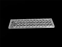 China High Brightness LED Lens 20mm , Customized Size Cree LED Optics Lumen for sale