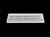 China High Efficiency Square LED Optics Lenses Lowest Total Cost Solution 35 In 1 for sale