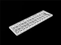 China High Efficiency Square LED Optics Lenses Lowest Total Cost Solution 35 In 1 for sale