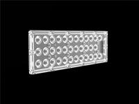 China High Efficiency Square LED Optics Lenses Lowest Total Cost Solution 35 In 1 for sale