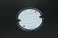 China Round LED Multi Lens Replacement for 3030 Ceiling Light with PMMA Glass Lens and 90℃ Temperature Rating for sale