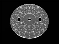 China Ceiling Light Lens 44 Close , 1 *170 Degree Regulations Ceiling Lamp Lens for sale