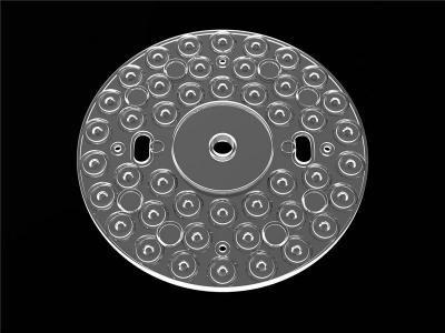 China Ceiling Light Lens 44 Close , 1 *170 Degree Regulations Ceiling Lamp Lens for sale