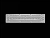 China 24-in-1 LED Optics Lenses for Wall-Washing & Line Lights - 3030/2835 LED Compatible, ≤90℃ Temperature Rating for sale