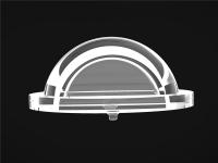 China 3030/2835 LED Optics Lens with 90°C Working Temperature for Windowsill and Educational Lighting Applications for sale