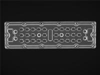 China PC / PMMA LED Lens  5050 LED No Light Pollution For Street Lights for sale