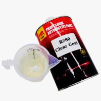 China High Gloss Automotive Clear Coat And Hardener 2k Car Clear Coat No Shrinkage for sale