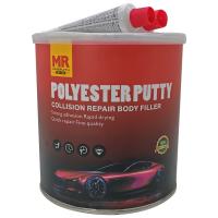 China Easy Polish Car Paint Filler Putty Fast Drying Hardener Car Scratch Repair Putty for sale
