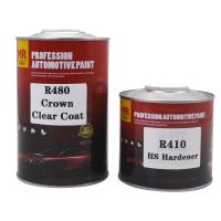 China R480 2K Automotive Clear Coat R410 Good Fullness Resin Hardener Car Paint for sale