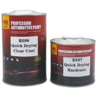 China Super Drying Automobile Clear Coat Auto Paint Hardener Epoxy Resin OEM for sale
