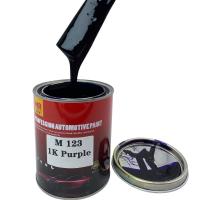 China Light Resistance Auto Car Paint Purple Automotive Paint 1K 1L / 4L / 20L Package for sale