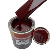 China M205 Deep Purple Red Car Paint 2K Automotive Paint High Gloss Elegant Look for sale
