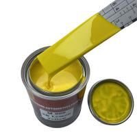 China M209 Lemon Yellow 2 Pack Automotive Paint 2k Colour Paint For Car High Transparency for sale