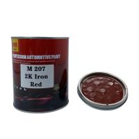 China Customized M207 Iron Red 2K Car Paint Restoration Car Paint Strong Adhesion Free Samples for sale