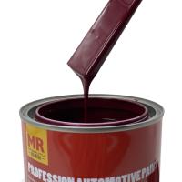 China M206 Rose Red Car Paint Liquid Coating Two Pack Paint For Cars Vibrant Color for sale