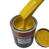 China M211 Mud Yellow 2K Car Paint Automotive Refinish Coatings OEM ODM for sale