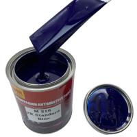 China M216 2K Car Paint Acrylic Resin Dark Blue Auto Paint High Coverage for sale