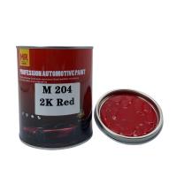 China M204 2K Red Car Paint Repair Auto Color Paint 1L / 4L / 20L Package for sale