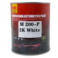 China M200p 2K White Car Paint 2K Automotive Spray Paint Yellowing Resistance for sale