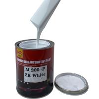 China M200p 2K White Car Paint 2K Automotive Spray Paint Yellowing Resistance for sale