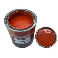 China M208 Orange Red Car Paint 2K Auto Paint For Metal Strong Weather Resistance for sale