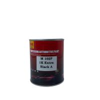China M102P 1K Extra Black Metallic Car Paint Auto Car Paint Strong Weather Resistance for sale