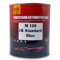 China M120 1K Standard Bule Car Refinish Paints Solid Color Car Paint Good Adhesion for sale