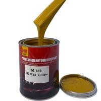 China M182 Mud Yellow 1K Car Spray Paint Auto Body Paint Customization for sale
