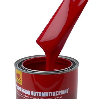 China M181 1K Red Acrylic Lacquer Automotive Paint Car Touch Up Paint Chemical Resistance for sale