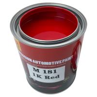 China M181 1K Red Acrylic Lacquer Automotive Paint Car Touch Up Paint Chemical Resistance for sale