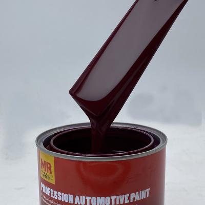 China M110 Deep Purple Red 1K Car Paint Liquid Coating Automotive Refinish Paint for sale