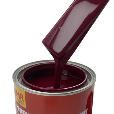 China M108 Rose Red 1K Refinish Car Paint Protection Car Body Coating Good Adhesion for sale