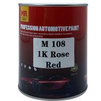 China M108 Rose Red 1K Refinish Car Paint Protection Car Body Coating Good Adhesion for sale