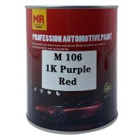 China M106 Purple Red 1K Car Paint MR Brands 1K Car Spray Paint Customizable for sale