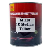 China M115 1K Medium Yellow Metallic Car Paint Anti Rust Automotive Color Paint Free Sample for sale